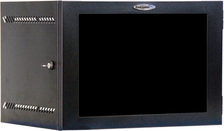 Great Lakes 19" Egyrészes 15U fali rack szekrény - IRIS webáruház