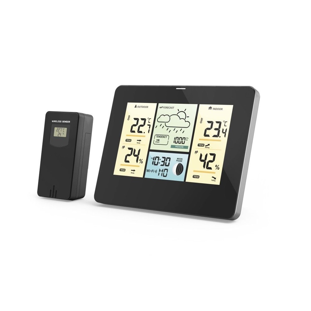 Hama 176596 Wi-Fi időjárás állomás - IRIS webáruház