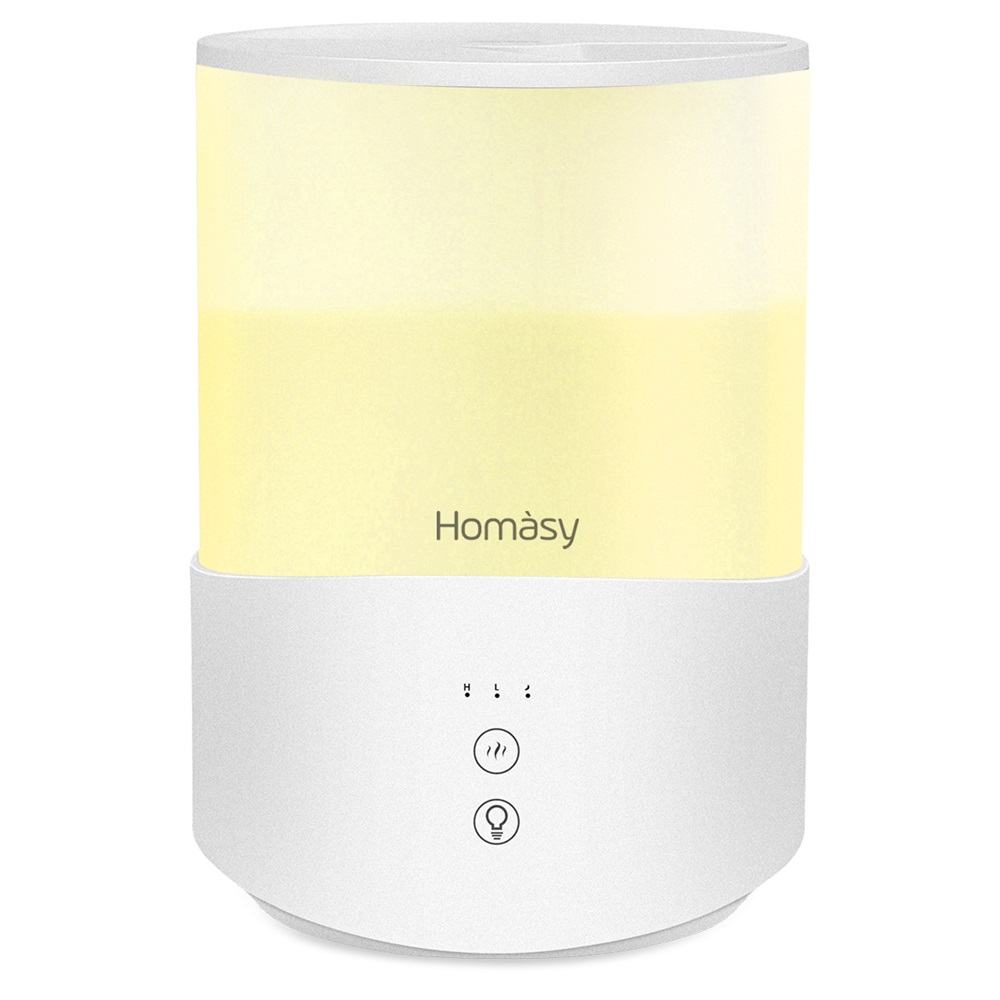 Homásy HMHM510AAEU fehér LED-es párásító - IRIS webáruház