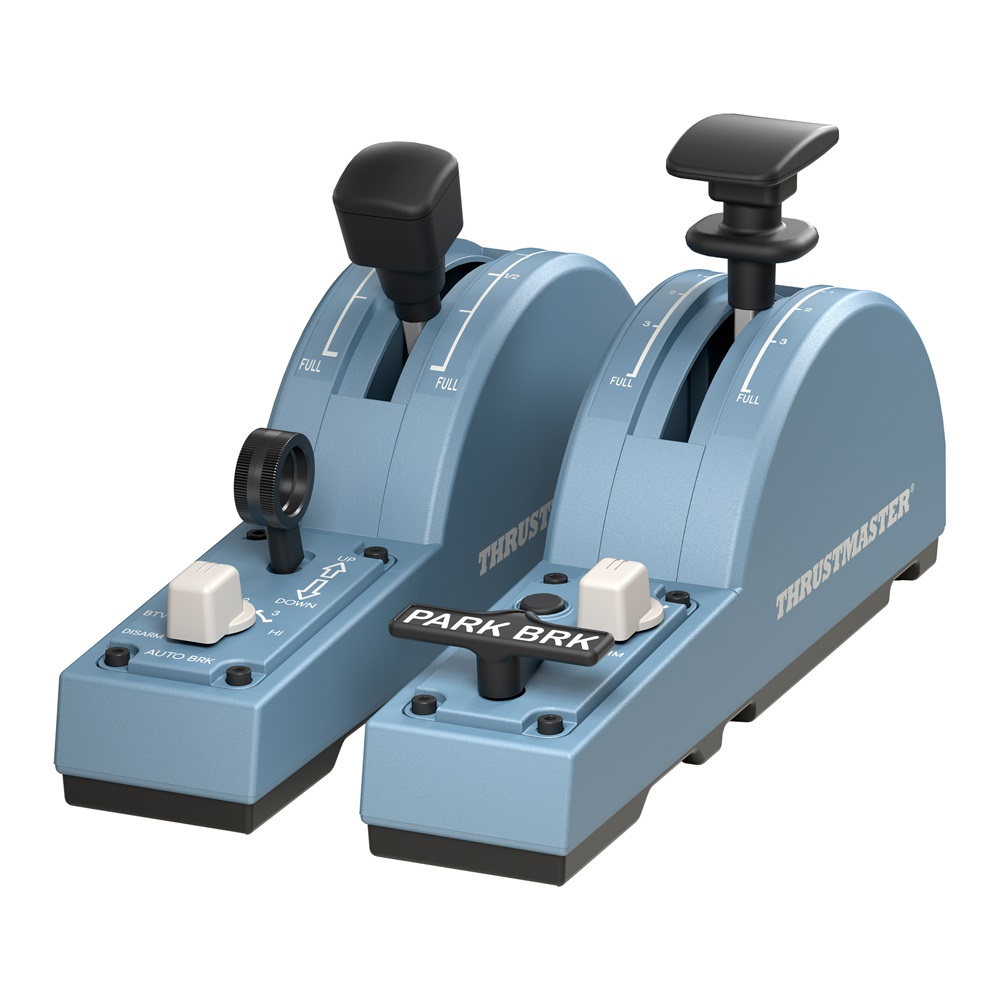 Thrustmaster 2960853 TCA QUADRANT ADD-ON AIRBUS EDITION joystick - IRIS ...